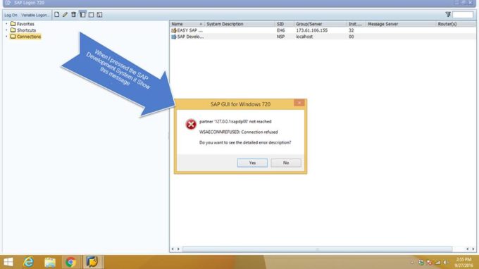 Wsaeconnrefused Connection Refused Abap Academyabap Academy