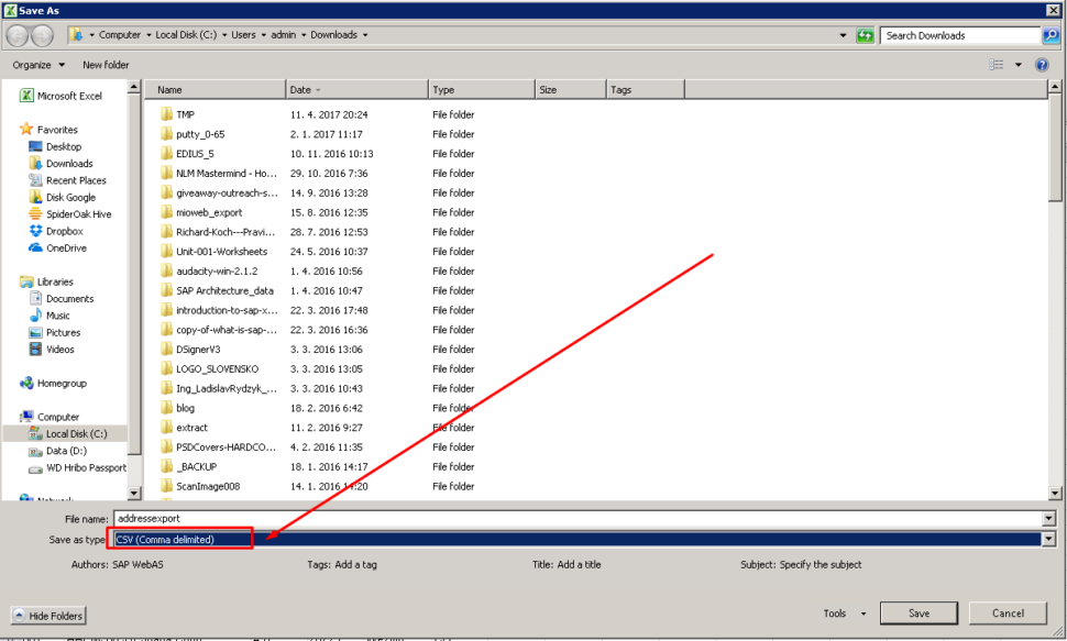How to download records from database table into CSV file? - ABAP ...