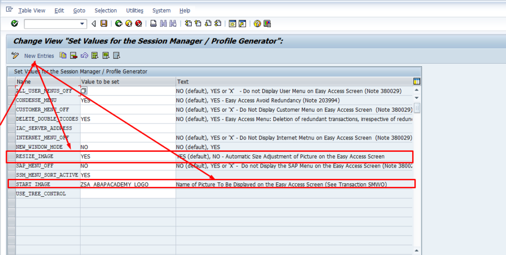 How to Change SAP Easy Access Screen Picture