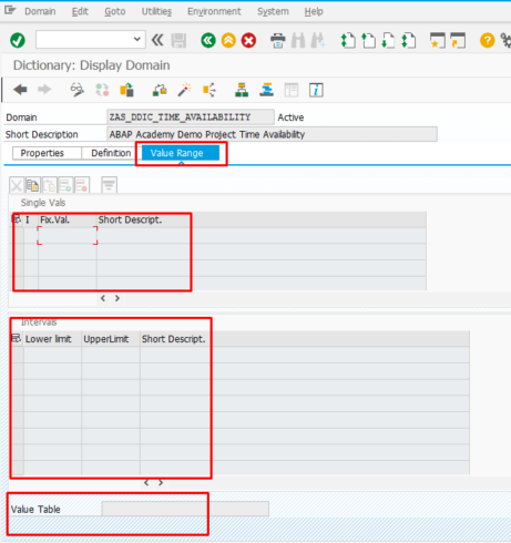 Data Elements vs. Domains