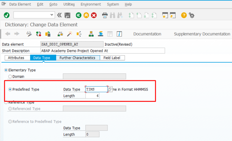 Data Elements vs. Domains