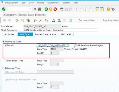 Data Elements vs. Domains
