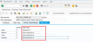 Data Elements vs. Domains