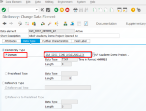 Data Elements vs. Domains