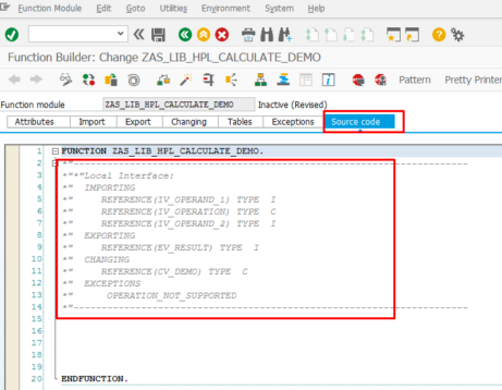 How to Create Function Module in ABAP