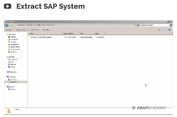 Extract Sap System Abap Academyabap Academy