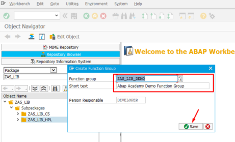 How to Create Function Group