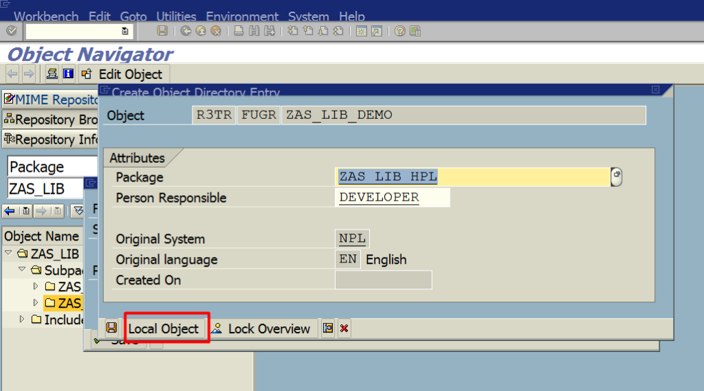 How to Create Function Group