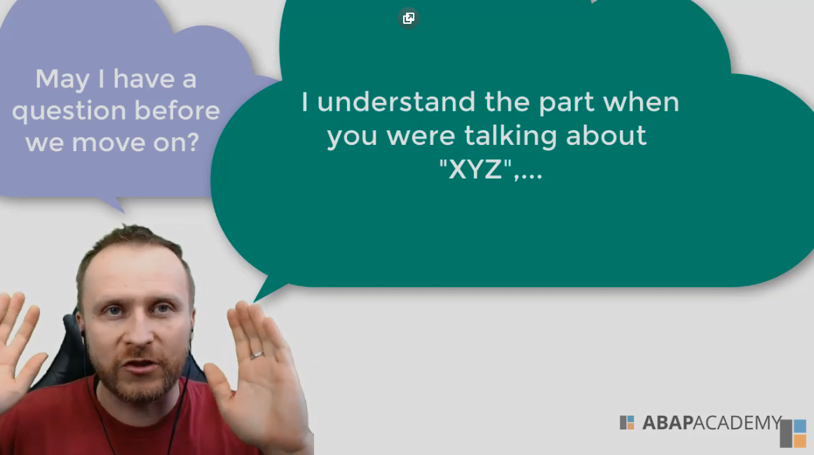 What to ask if you don't understand something or you get lost? - ABAP ... What to ask if you don't understand something or you get lost? - ABAP ...